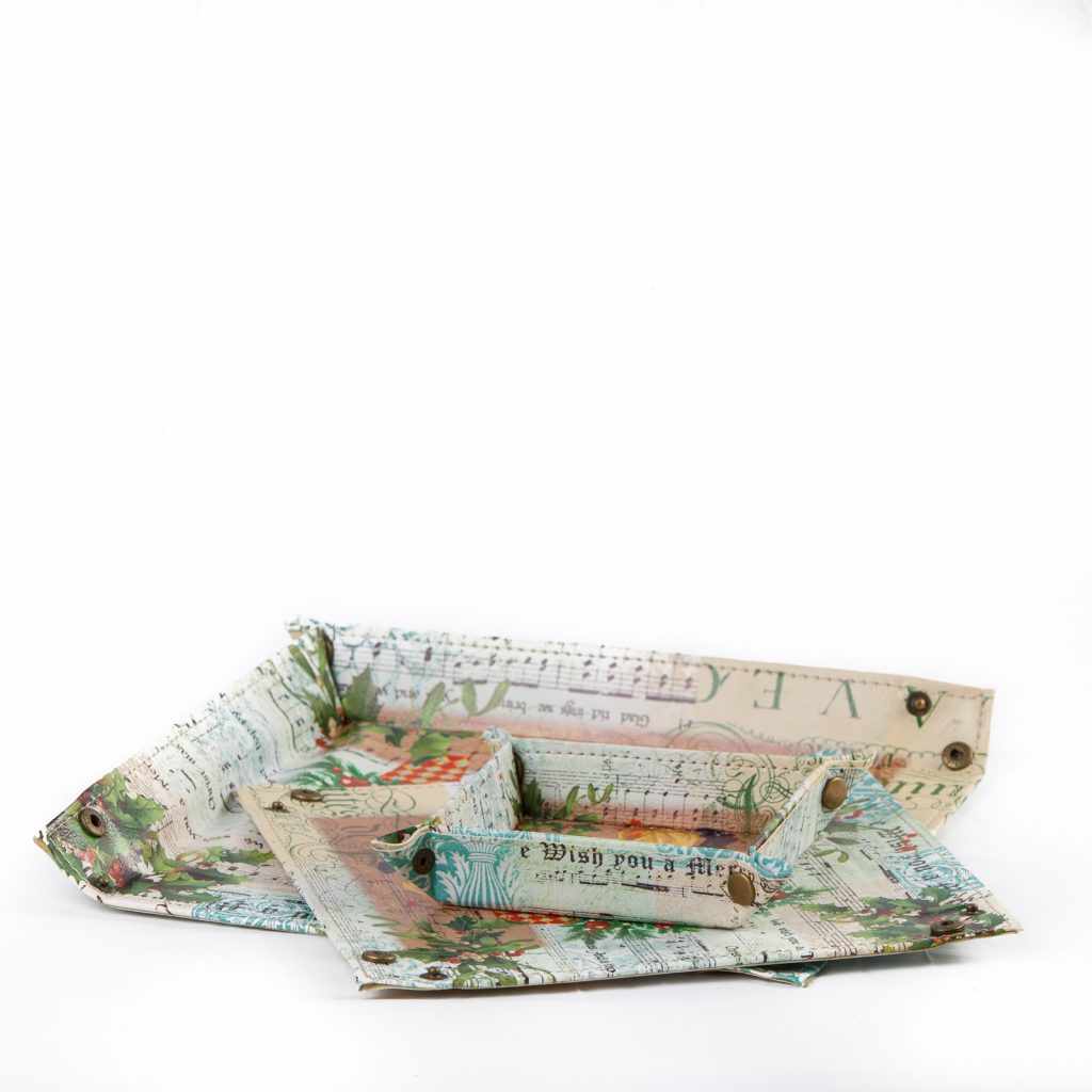 Open Top Leather Box – Wehbeh Land