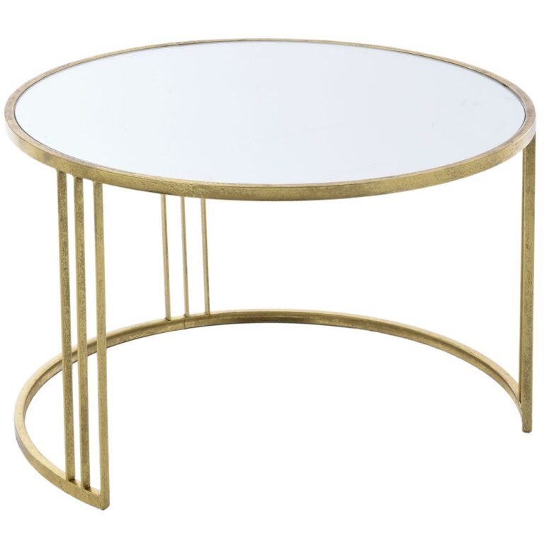 Gold Metal Table – Wehbeh Land