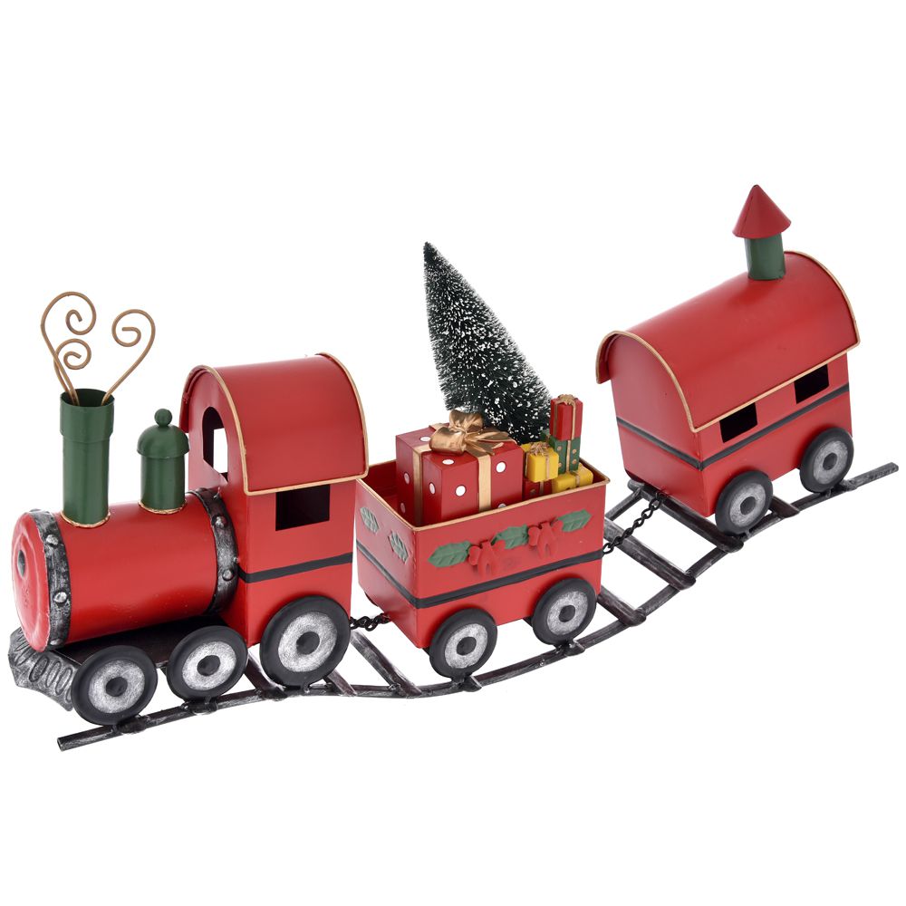 Metal Decorative Train – Wehbeh Land