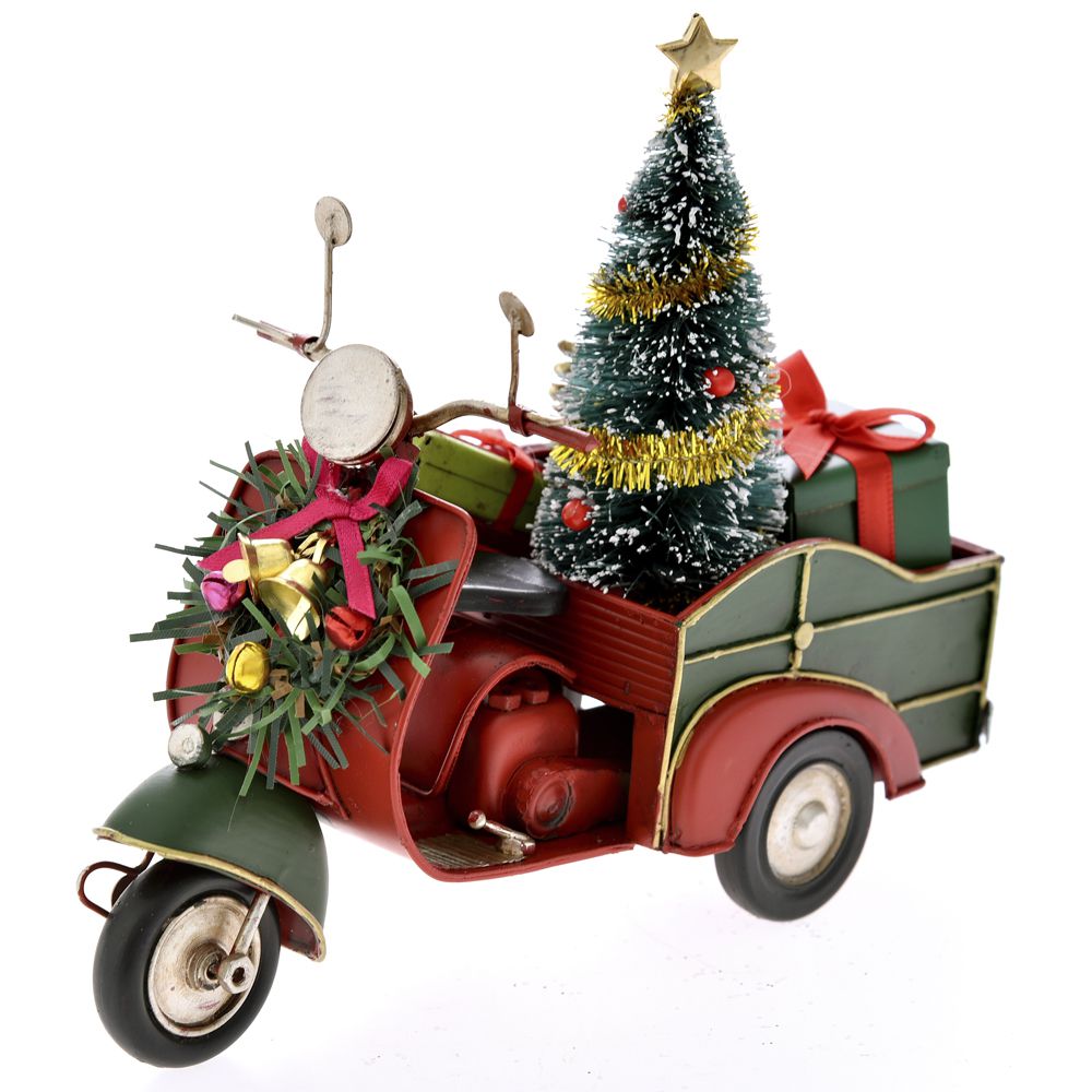 Metal Christmas Motorcycle – Wehbeh Land